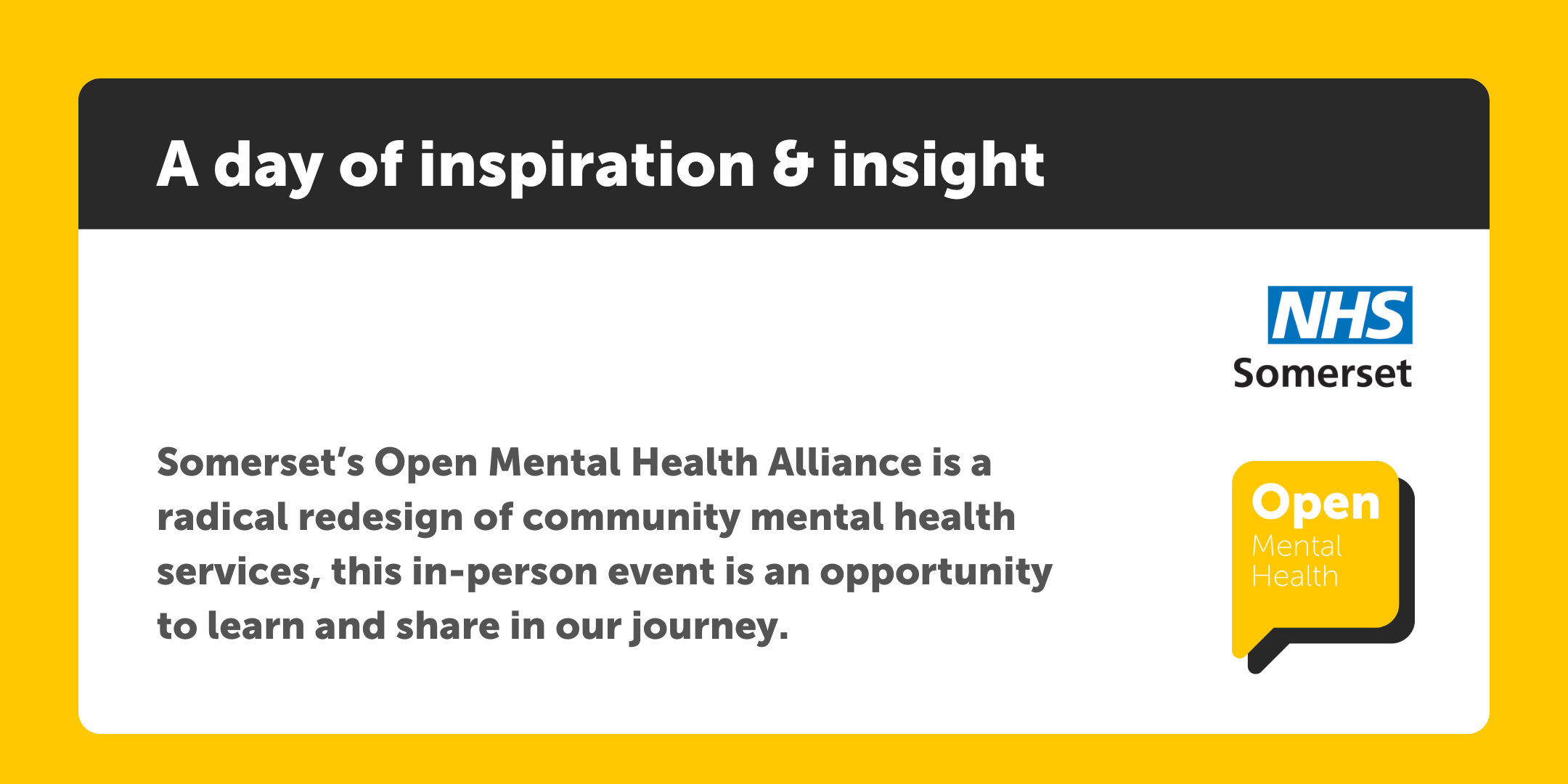 OMH Conference 2023 - Open Mental Health