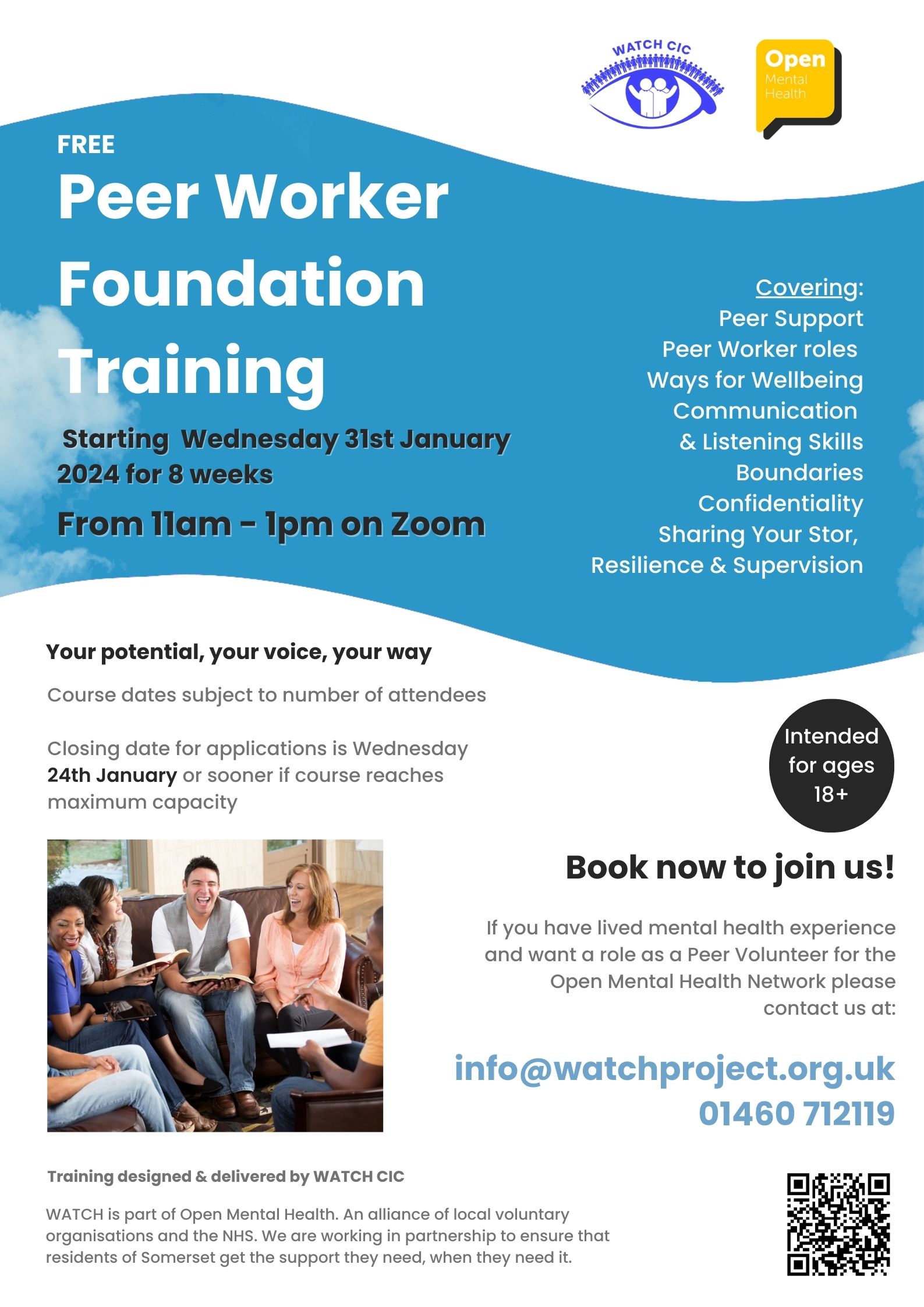Become a Peer Worker Volunteer - Open Mental Health