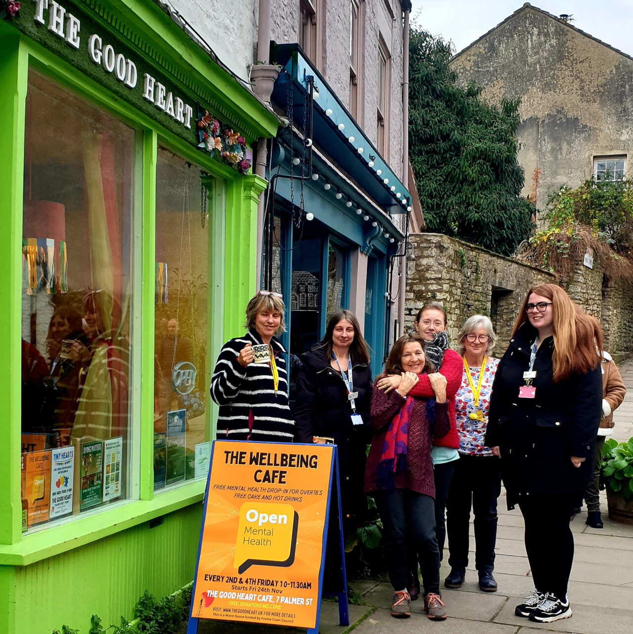 Discover Frome’s Wellbeing Café - Open Mental Health